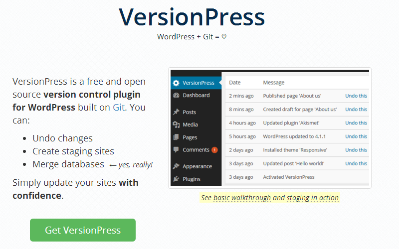 Git plugins within WordPress on WP Engine - Scott on Technology